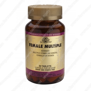 Solgar Female Multiple Complejo Multivitaminico Para La Mujer 60 Comp