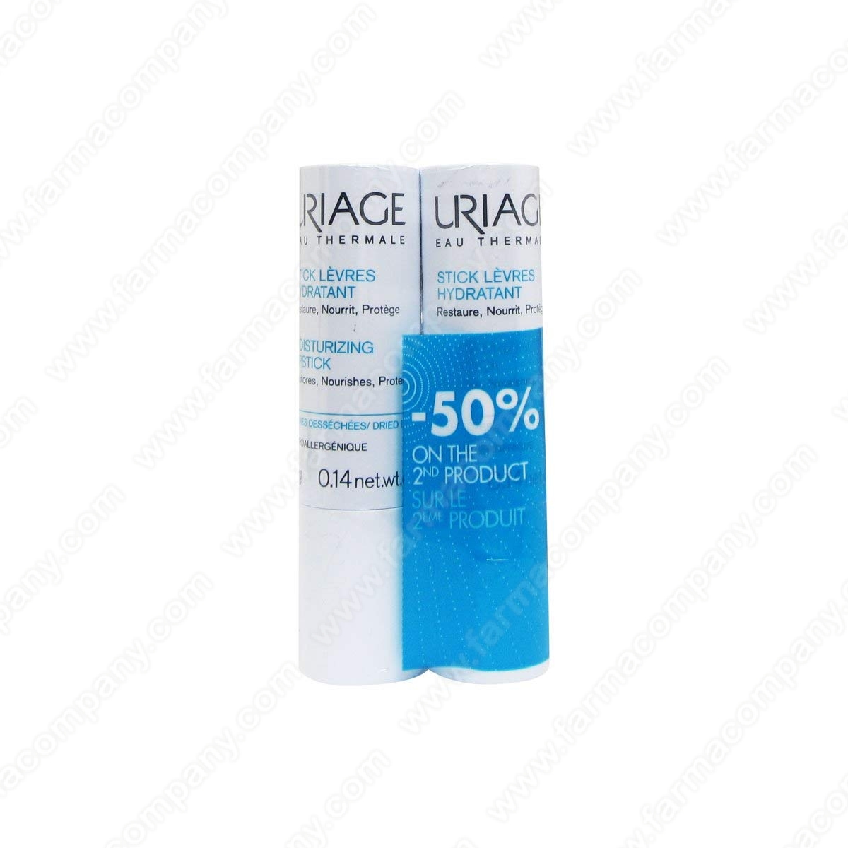 Uriage Stick Labial Hidratante 4g OFERTA ESPECIAL 2X1