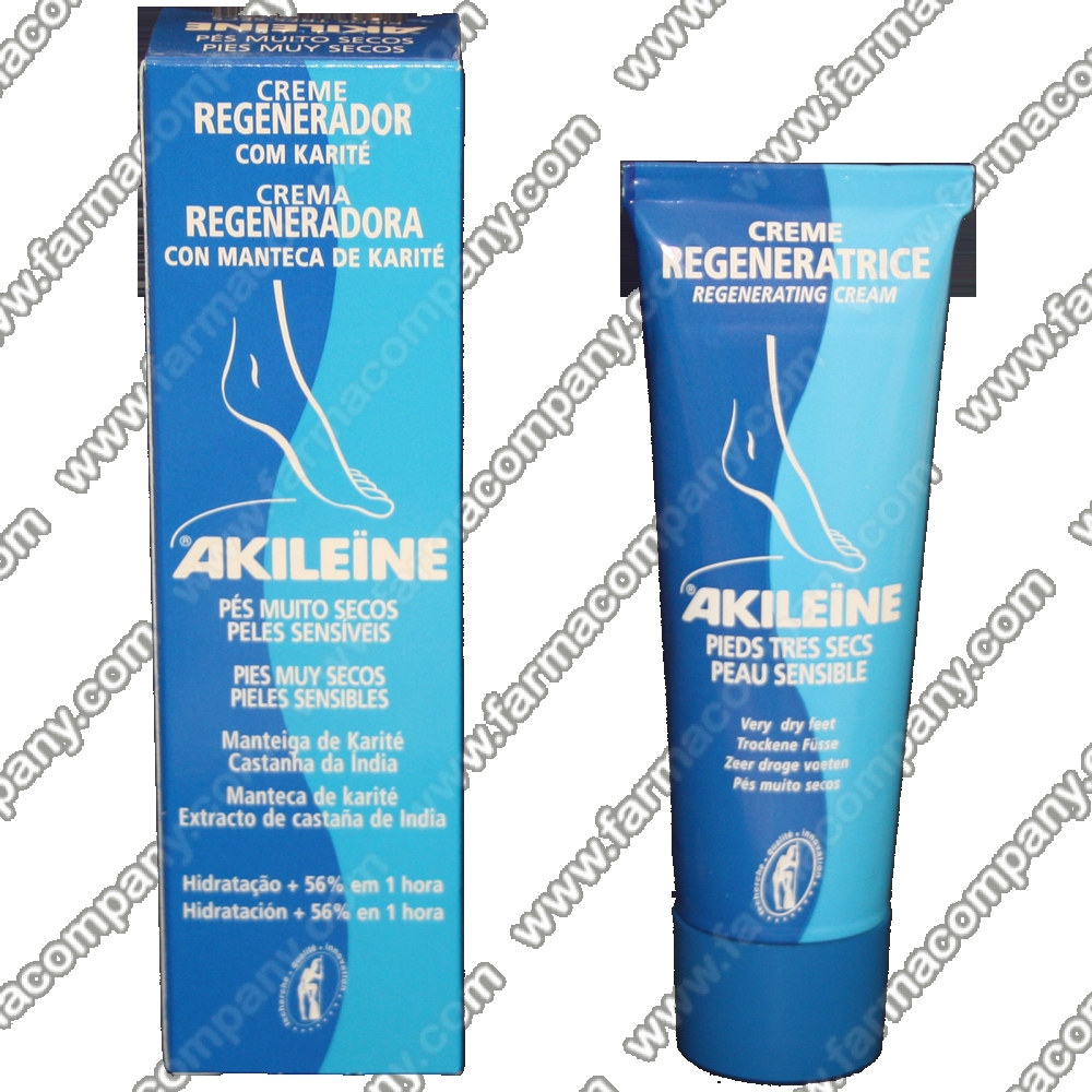 Akileine Crema Regeneradora Pies Secos 50 Ml