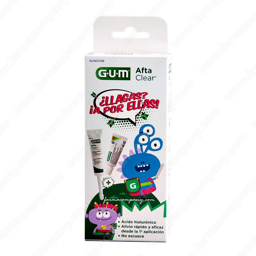Gum Gel Aftaclear Junior Pack